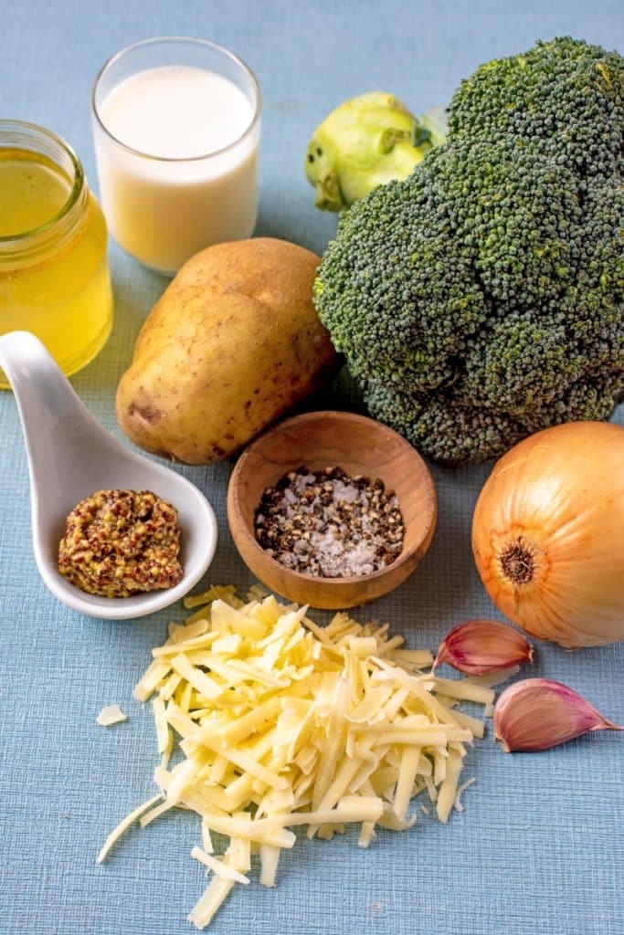 Creamy Broccoli Soup - Hungry Healthy Happy